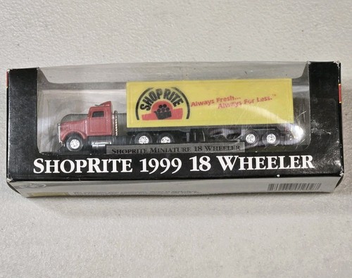 Tractor Trailer 18 Wheeler SHOPRITE Semi Trucker Diecast 1999 Vintage ...