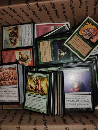 MTG Card Lot 8 lbs Unsorted 1993–2009 Rares & Uncommons Included Magic ...