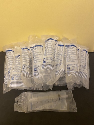 AMSINO AMSure AS116- 60cc (ml) Sterile Piston Enteral Irrig. Syringe 25 ...