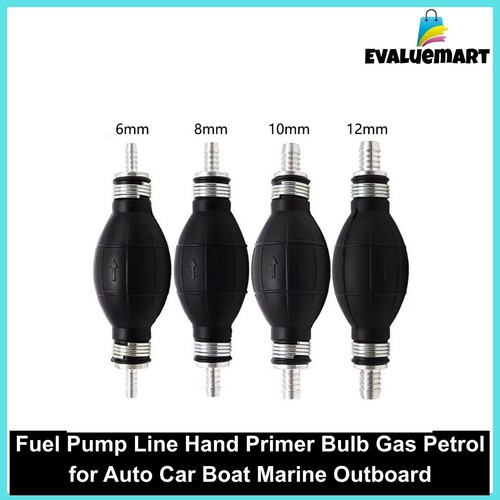 Fuel Pump Line Hand Primer Bulb Gas Petrol for Auto Car Boat Marine ...