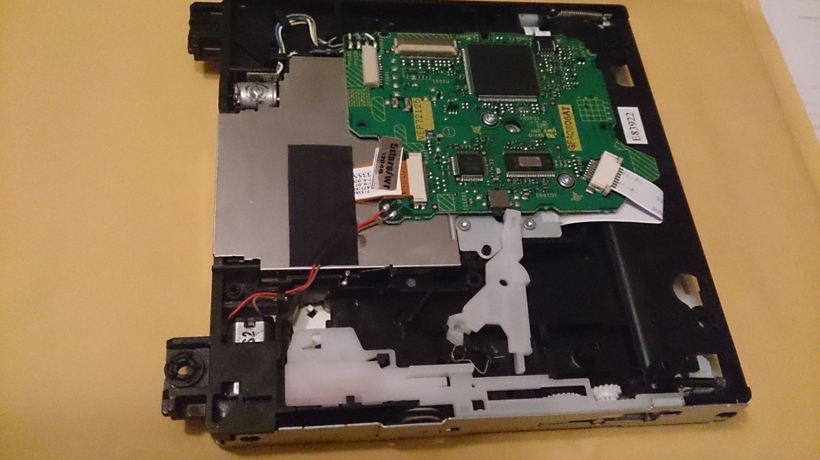 ORIGINAL D4 3355 NINTENDO WII DVD DISC OPTICAL DRIVE COMPLETE w RAF ...