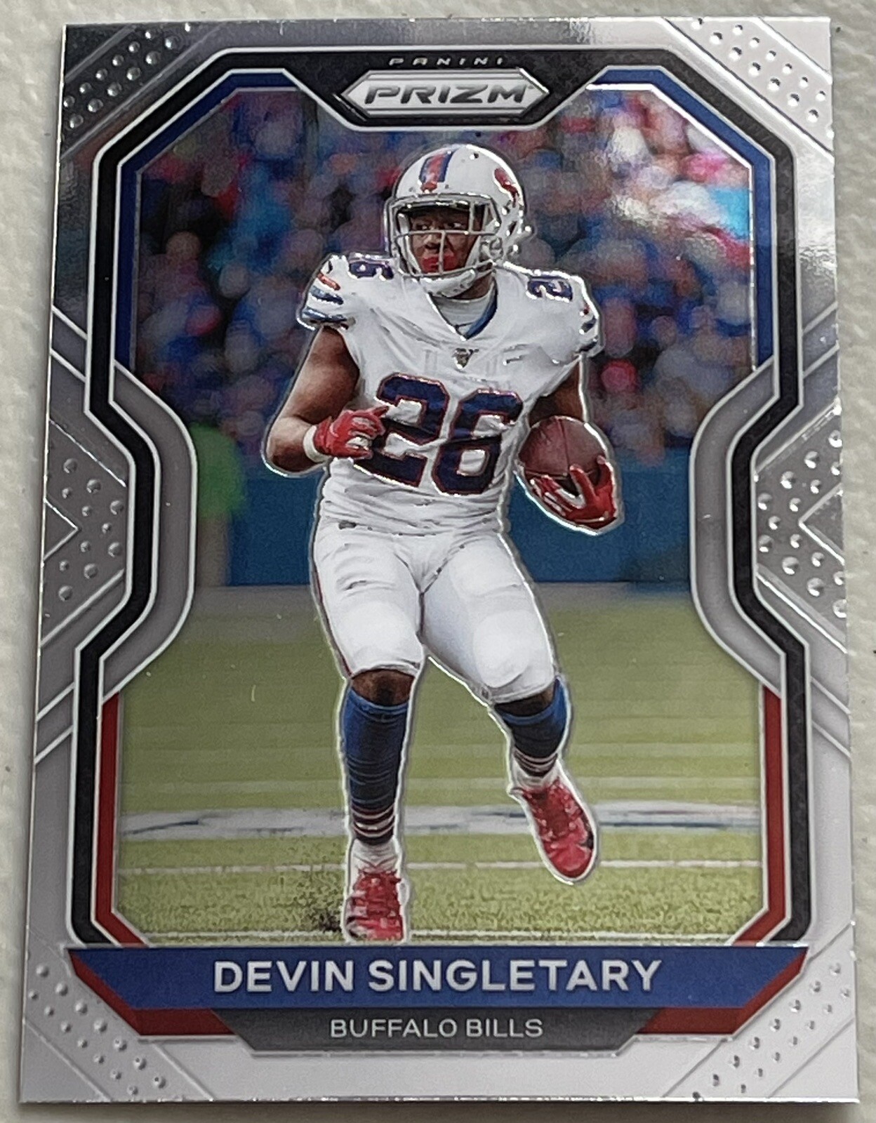 2020 Panini Prizm #2 DEVIN SINGLETARY Buffalo Bills BASE FOOTBALL CARD ...