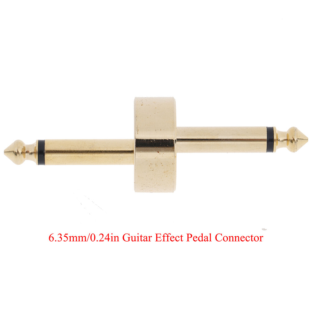 6.35 Guitar Effect Pedals Connector Adapter Music Instrument Pedal ...