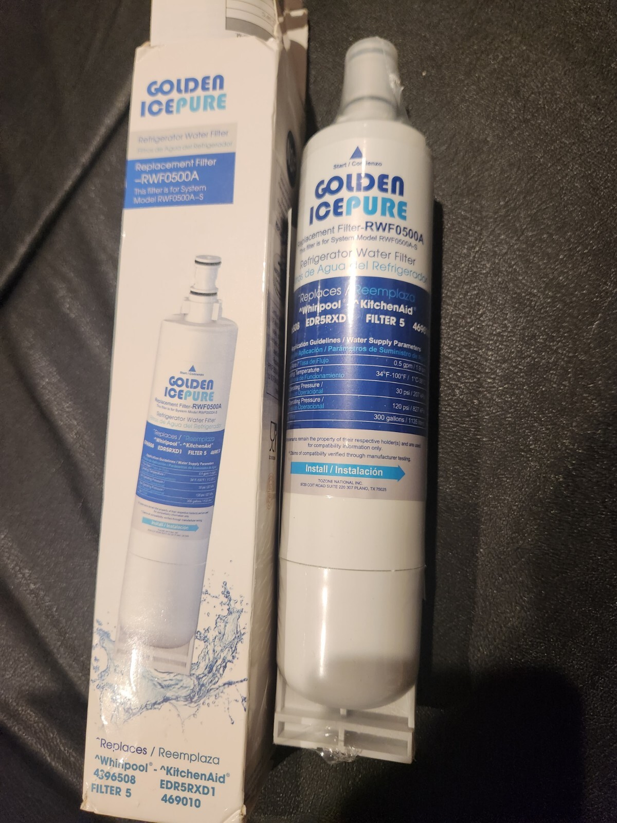 IcePure RWF0500A Refrigerator Water Filter - 3 Pack for sale online | eBay