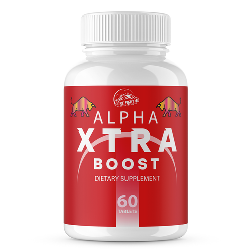 Alpha Xtra Boost Dietary Supplement for Energy, Stamina & Vitality 60 ...