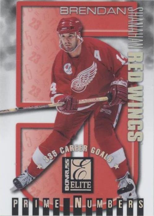1997-98 Donruss Elite - Prime Numbers Brendan Shanahan #9C Promo Promo ...