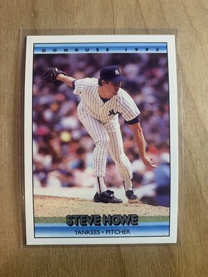 1992 Donruss New York Yankees Baseball Card #106 Steve Howe | eBay