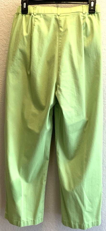 Tan Jay Women’s Petite Pants. Size 14. Lime Green | eBay