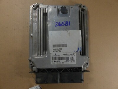 14-20 Maserati Levante Ghibli 3.0L 35K MILES ECU ECM COMPUTER 670031346 ...