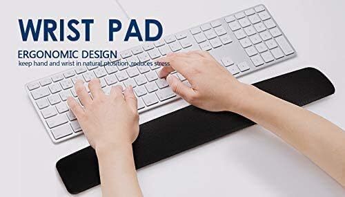 Silicone Keyboard Wrist Rest Pad- Non-Slip Durable for Easy Typing ...