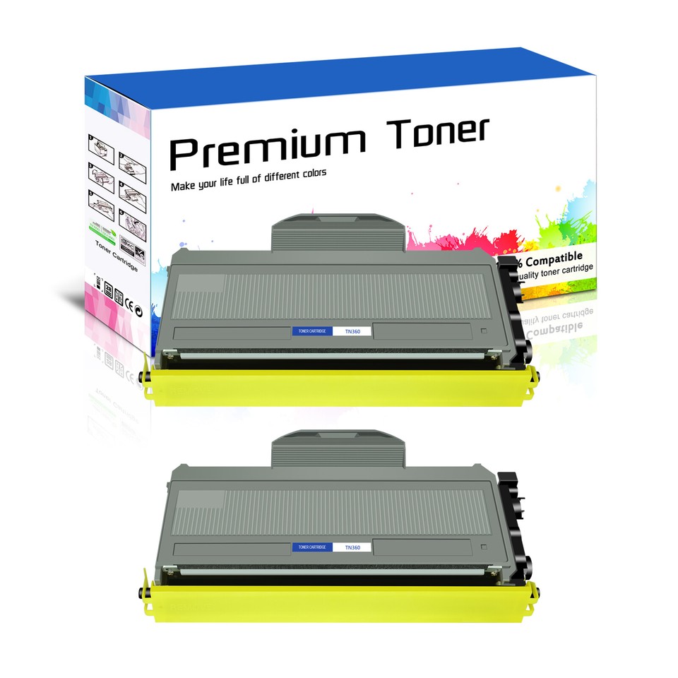 TN-360 Toner Cartridge or DR360 Drum Unit For Brother HL-2140 MFC-7320 ...