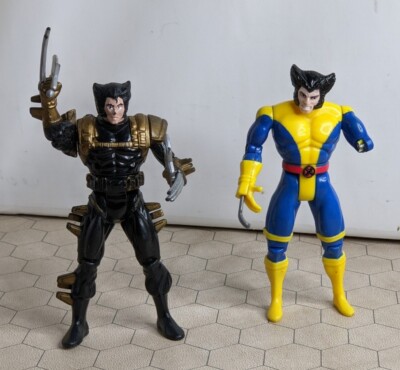 Marvel X-Men Wolverine 1992 & 1993 2 Figure Bundle Toy Biz - 92 Missing ...