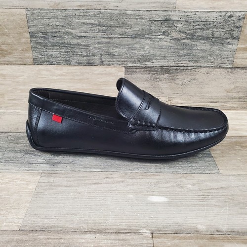 Marc Joseph New York Nebraska Shoes Mens 8 Penny Loafer Black Leather ...