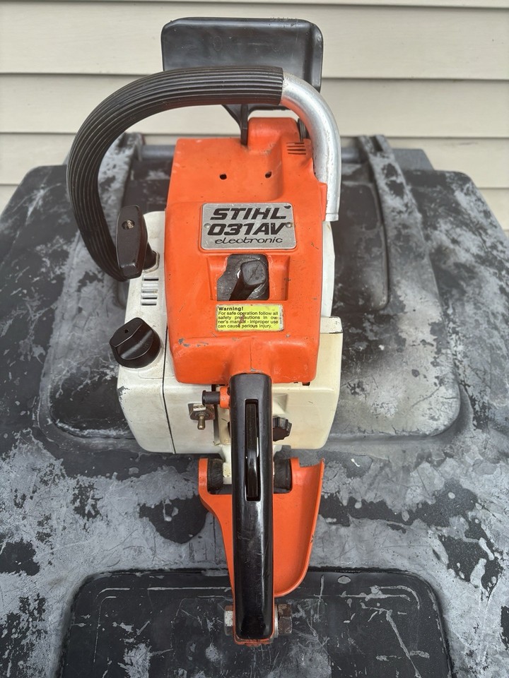 Stihl 031 av electronic Chainsaw - totally gone through - read ...