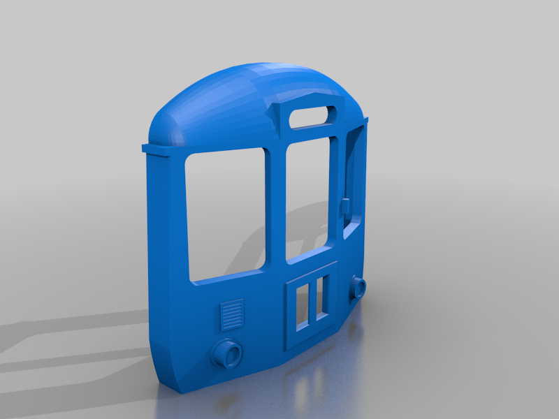 BR Class 104 DMU , 00 Scale Cab Ends, to fit Hornby 110, 3D Printed ...