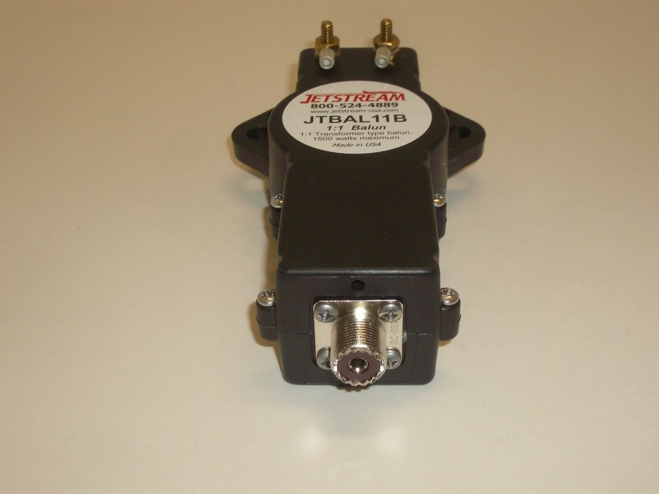 JETSTREAM JTBAL11B 1:1 TRANSFORMER BALUN FOR MONOBAND DIPOLE ANTENNA 1 ...