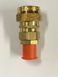 BH2-60-609 BRASS A/C COUPLER 103-6100 70R3800 60-609 60609 PARKER | eBay