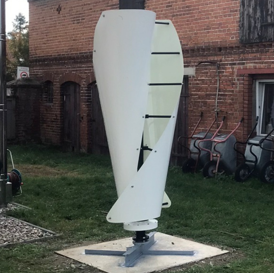 3000W 220V Vertikal Windkraftanlage Windrad Spiral Windgenerator ...