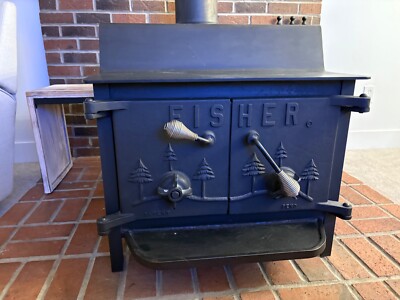 Fisher Wood Burning Stove “Grandpa Bear” | eBay