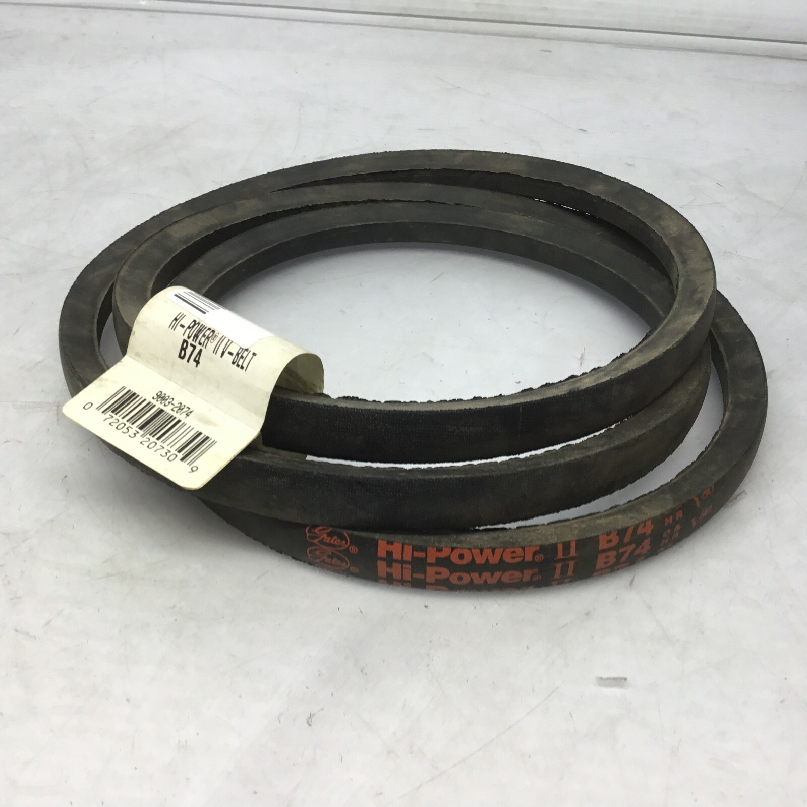 Gates B74 Hi-Power II V-Belt 9003-2074 | eBay
