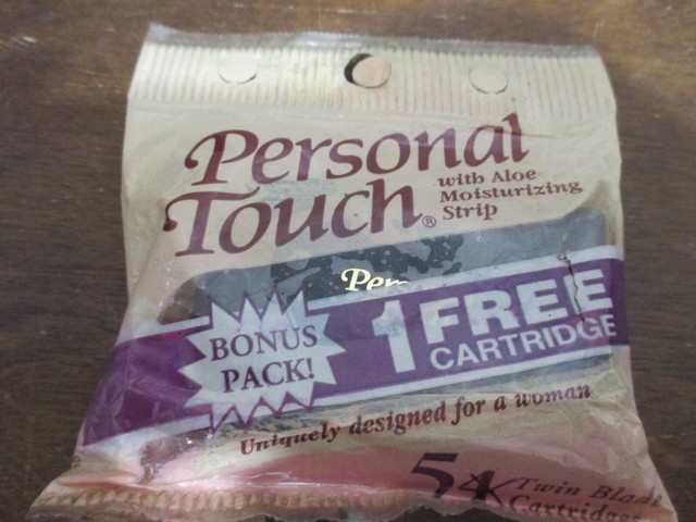 Schick Personal Touch Razor 8 Twin Blade Cartridges for sale online | eBay