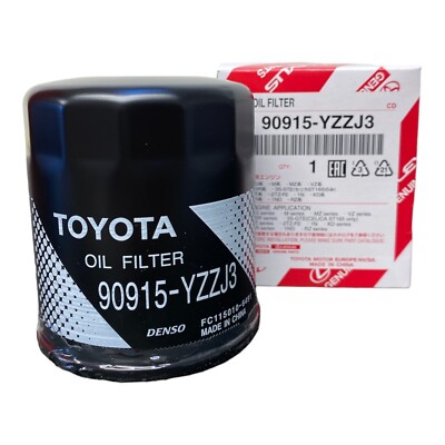 GENUINE TOYOTA OIL FILTER 90915-YZZJ3 90915-YZZD2 | eBay