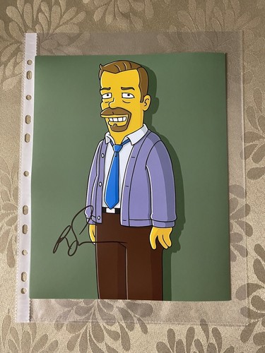 Ricky Gervais The Simpsons 8 X 10 Signed Photo COA | eBay