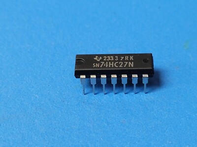 (4 PCS) SN74HC27N TI NOR Gate IC 3 Channel 14-PDIP | eBay