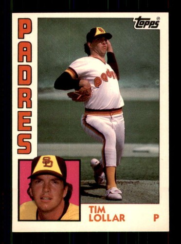 1984 Topps Tiffany #644 Tim Lollar NM/NM+ Padres 233207 | eBay