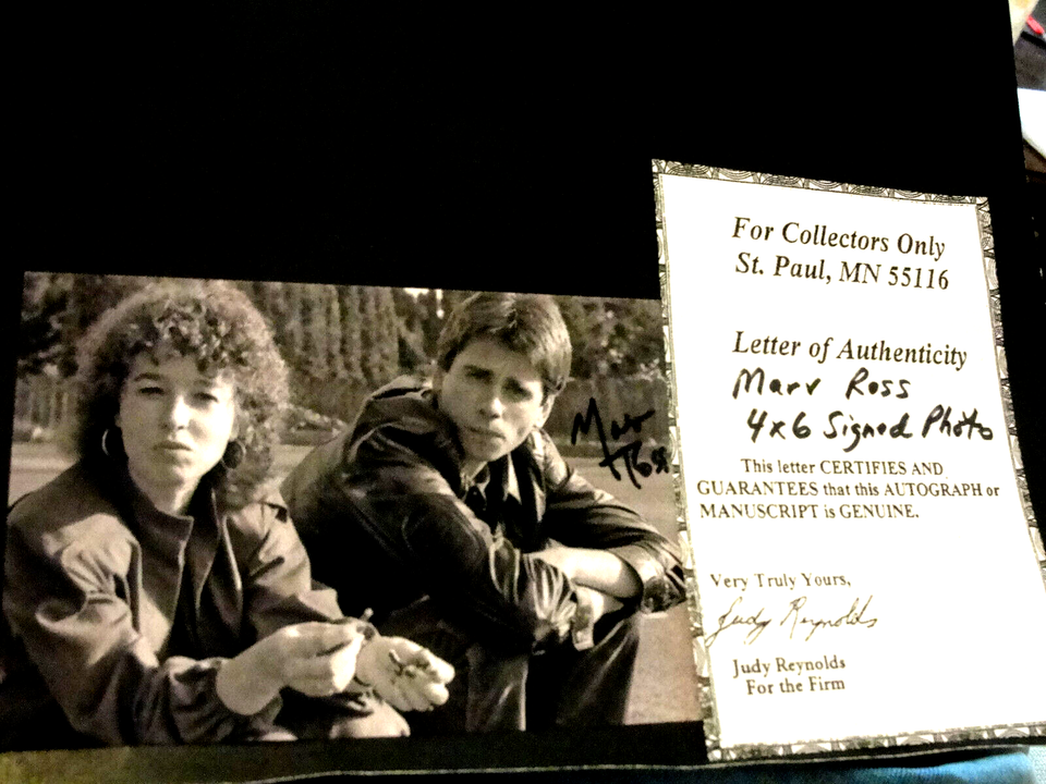 Marv Ross Signed Autograph 4x6 Photo w/COA-Quarterflash-Fast Times at ...