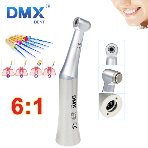 NSK Style Dental 6:1 Endo Handpiece Contra Angle / X-Pro Rotary Files ...