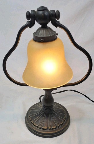Tiffany Style Harp Table Lamp Handel | eBay