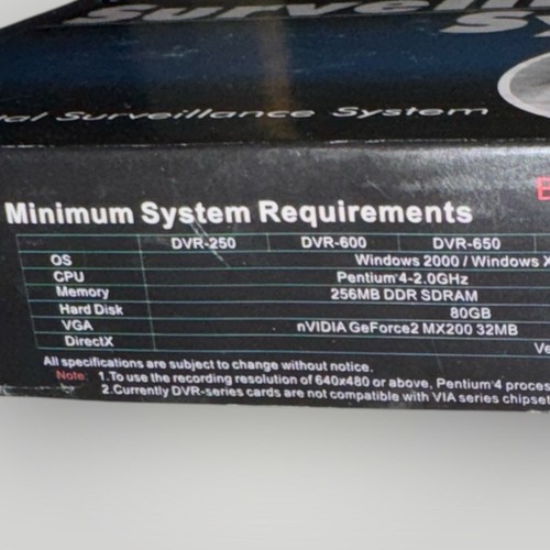 GeoVision Surveillance System-GV-800 - 4 Port | eBay