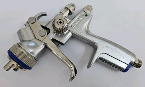 Sata satajet 1000 b spray gun 3.0 RP with brand new spraygun cup / pot ...