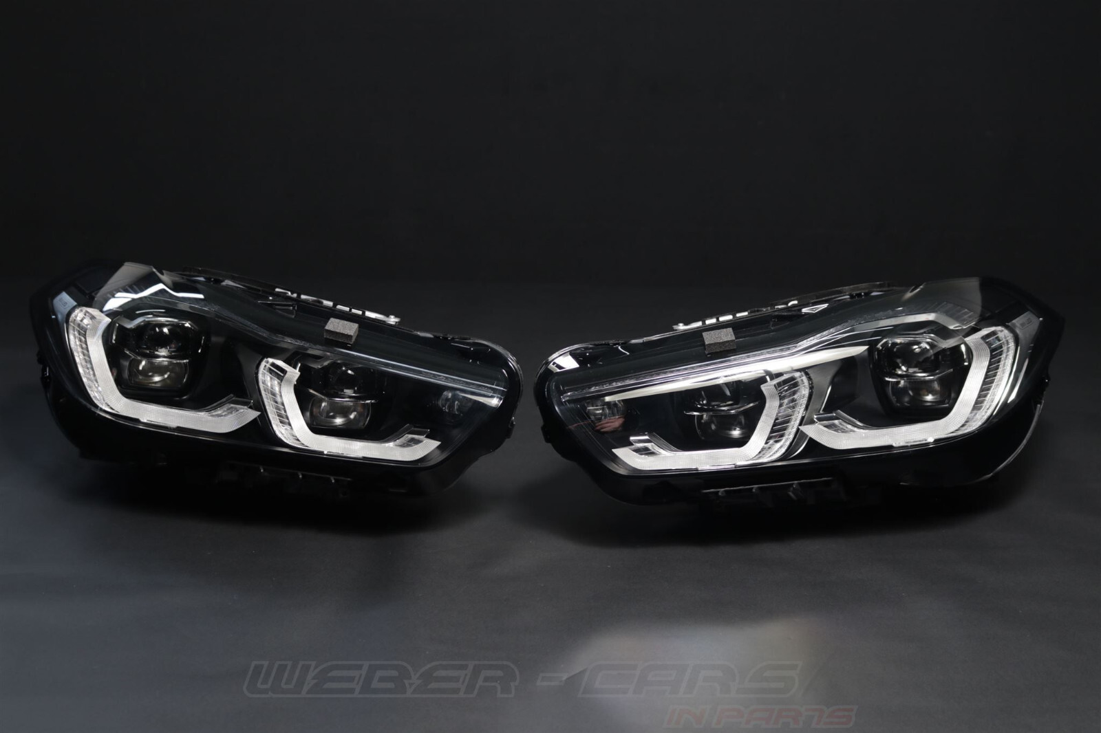 5A1DF07 5A1DF08 LED Headlights SHADOWLINE COMPLETELY NEW BMW X2 M F39 ...