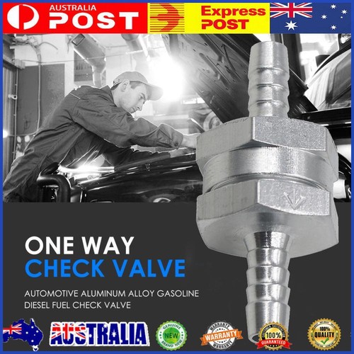 One Way 4mm Valves Aluminium Non Return Valve Fuel Petrol Diesel for ...