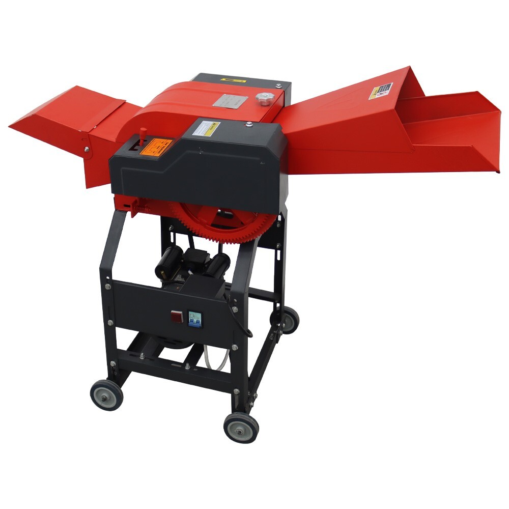 Electric Hay Cutter Straw Grass Crusher Pulverizer Shredder 110V 4 ...