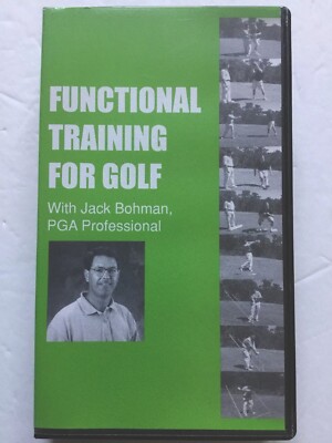 Functional Training For Golf Lesson Video GOLFING TRAINING VHS PGA ...