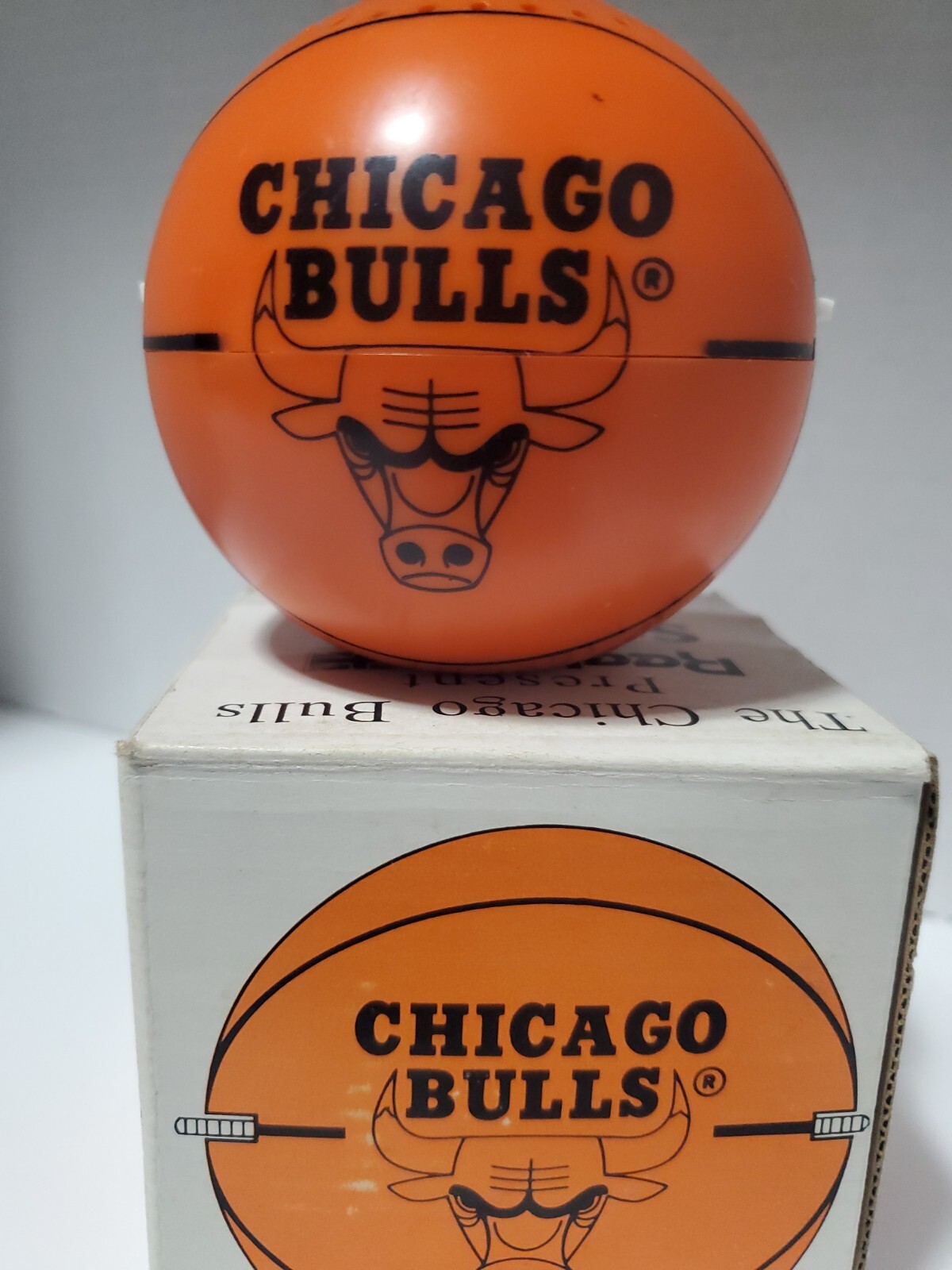 Rare Vintage Chicago Bulls Game Radio Night Giveaway Basketball Reebok ...