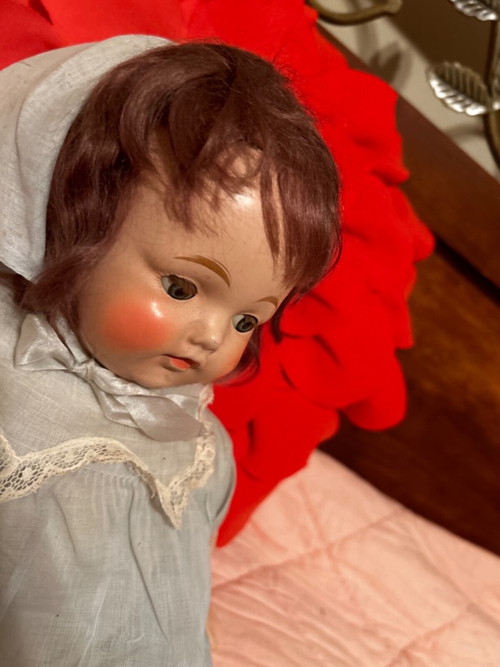 17 inch horseman composition antique doll | eBay