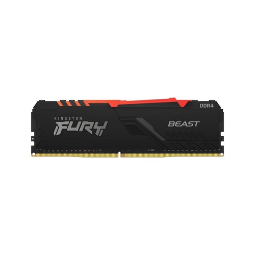 Kingston FURY Beast RGB 16GB 2666MHz DDR4 RAM CL16 Desktop Memory Stick ...