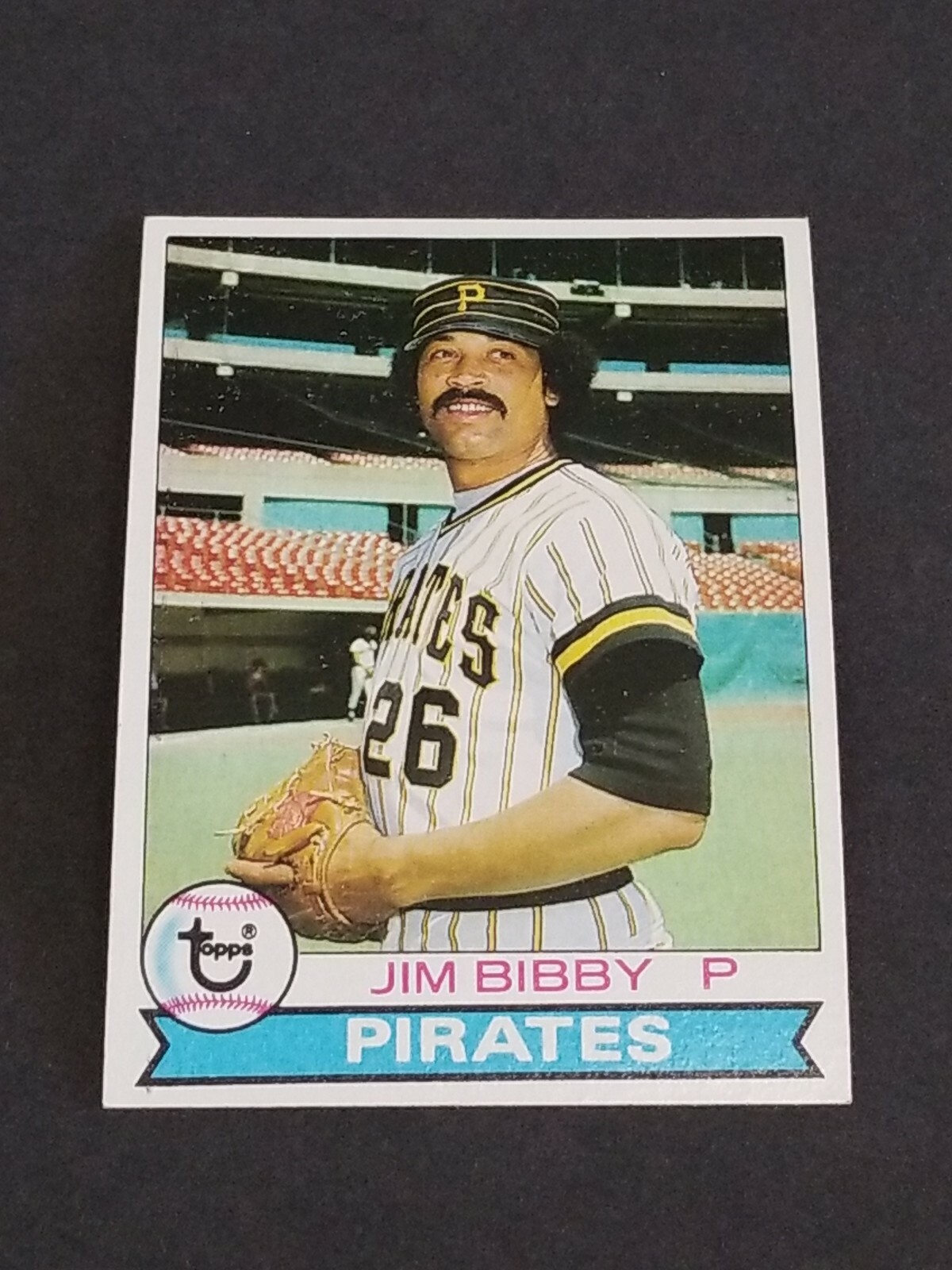 1979 TOPPS PITTSBURGH PIRATES BASEBALL #92 JIM BIBBY NR.MINT SHARP ...