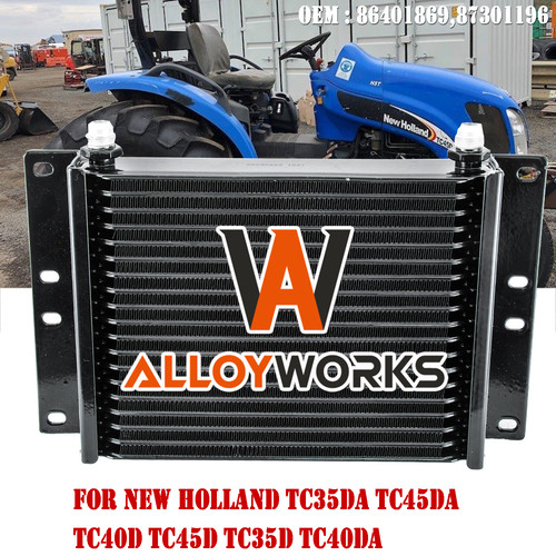 NEW Hydraulic Oil Cooler for New Holland TC35DA TC45DA TC40D TC45D ...
