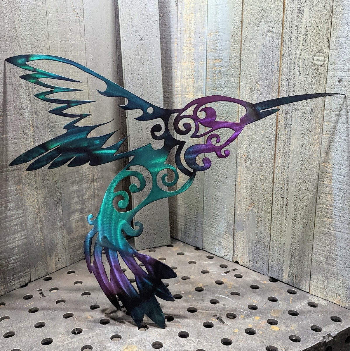 Hummingbird Garden Sign Welcome Stake – Easters Landscape Supplies