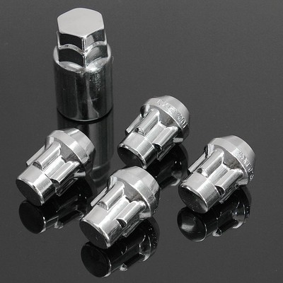 ALLOY WHEEL LOCKING LOCK NUTS For Mazda 121 3 323 5 6 626 MX3 MX6 ...