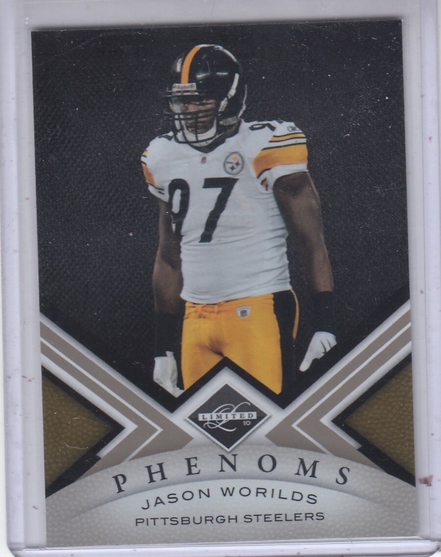 JASON WORILDS 2010 Panini Limited #174 RC 16/499 Steelers | eBay