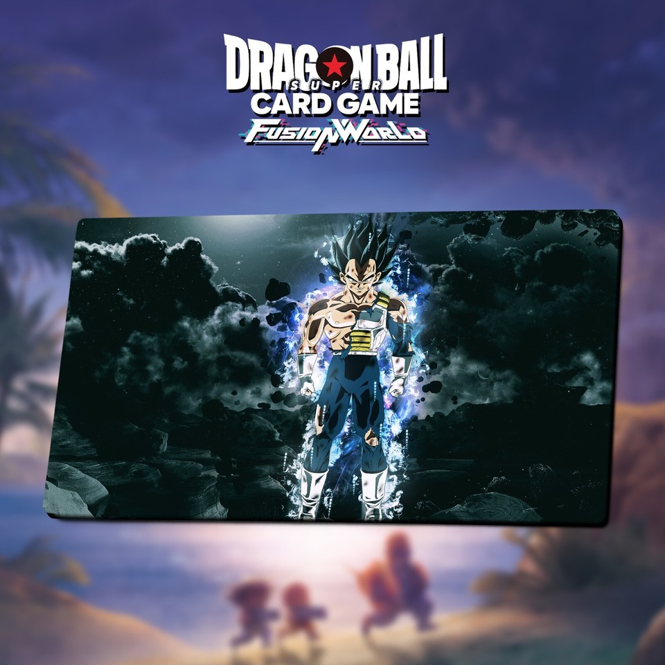 Playmat DBS FW - Vegeta / Dragon Ball Super : Fusion World Playmat | eBay