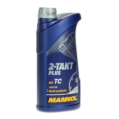 1L 2-Takt Plus API TC Teilsynthetisches Zweitaktöl Motorrad Rasenmäher ...