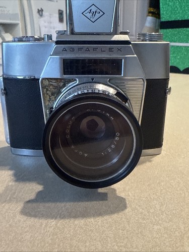 Agfa Agfaflex I 35mm Film SLR Camera - Apotar 50mm F2.8 Lens & WLF | eBay