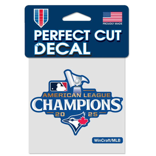 2025 Toronto Blue Jays American League Champions World Series 4X4 Decal ...